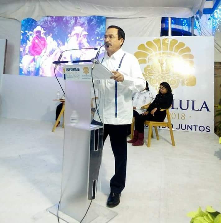 FAUSTO DIAZ MONTES, RINDE SU PRIMER INFORME DE GOBIERNO Y ENTREGA MAS ...